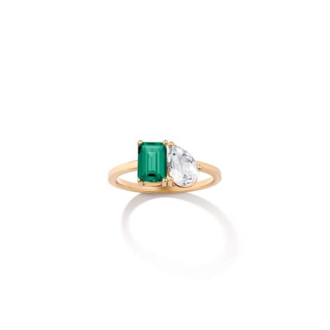 Toi Et Moi Gemstone Classic Ring