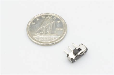 Breadboard Friendly Spdt Slide Switch Right Angle Bc Robotics