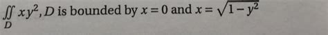 Solved 4 Calculate The Double Integral