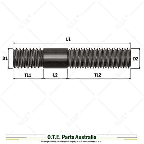 14 Unf X 150 Long Stud 270 00264