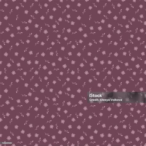 꽃 이음새가 없는 무늬 꽤 작은 꽃 작은 파란색 꽃으로 인쇄 디시 인쇄 귀여운 실루엣 배경 유행 프린터를 위한 우아한 템플릿 0명에 대한 스톡 벡터 아트 및 기타 이미지