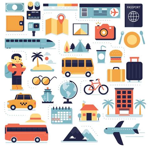 Travel Clipart Vector Art Icons And Graphics For Free Download