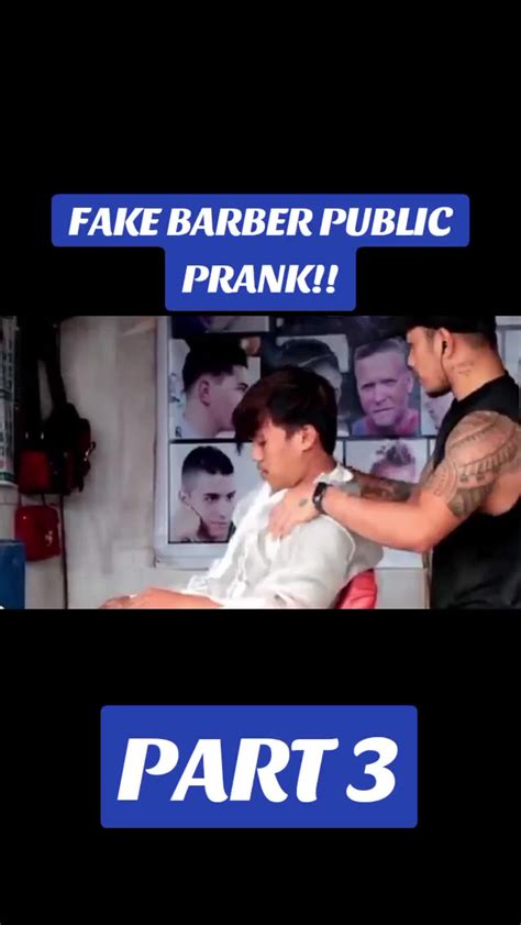 Fake Barber Public Prank Credit To The Bartolo Brothers Publicprank