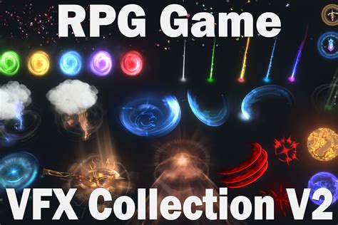 Rpggamevfx Collection Vol2 ビジュアルエフェクト パーティクル Unity Asset Store