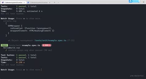 【架构师（第二十八篇）】 测试工具 Vue Test Utils 基础语法 腾讯云开发者社区 腾讯云