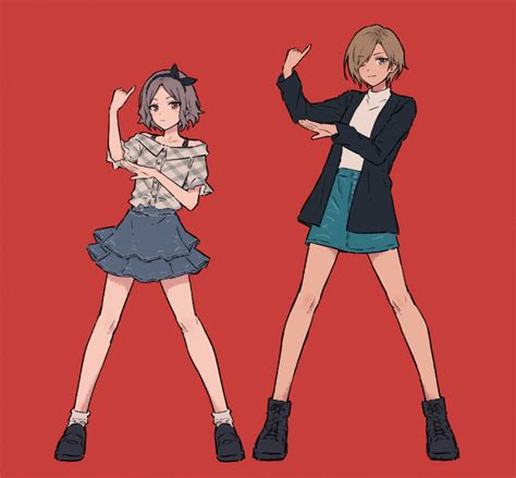 Bullfalk Ebizuka Tomo Rupa Girls Band Cry Girls Band Cry Highres 2girls Black Hairband