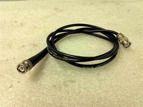 Bnc Cable Assembly Male 50 Ohm Low Noise Coaxial Cables Bmi Surplus