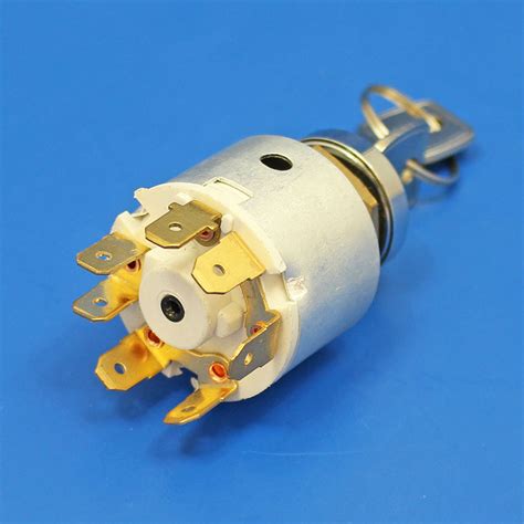 444 Ignition Switch Panel Mounted 4 Key Position Aux Left Off Ign Start Equivalent To