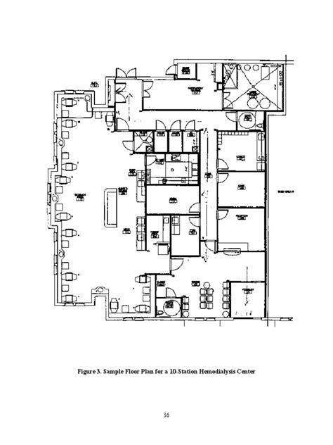 10 Station Hemodialysis Center Floor Plan Pdf Teaching Methods