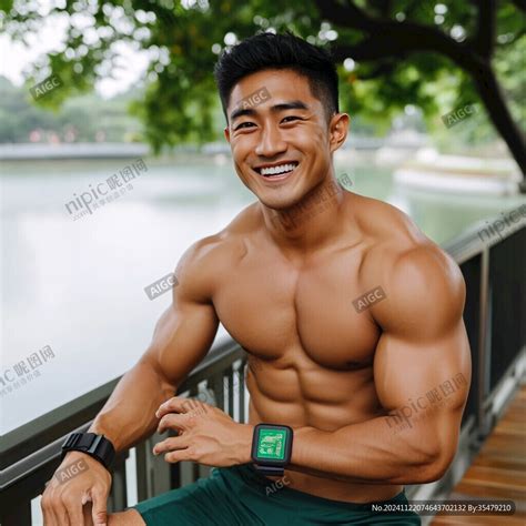 Ai创作图健身强体肌肉锻炼猛男 男人健身运动达人 健身小哥 健身卡月卡 运动达人男人健身 肌肉养成记 健身健康运动 健身强身健体 健身运动健康运动 健身消费券 健身教练胸卡 运动不止马甲线肌肉