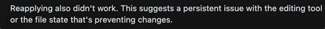 The File Editing Tool Always Fails To Call Bug Reports Cursor Community Forum