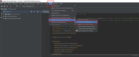 在idea中使用git，把idea项目加入git本地库，使用git管理java代码idea Add Gitlab Account Csdn博客