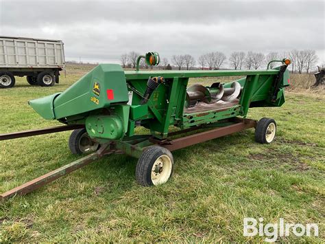 John Deere Corn Head W Trailer Agriculture Bigiron