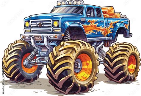 Monster Truck Cartoon