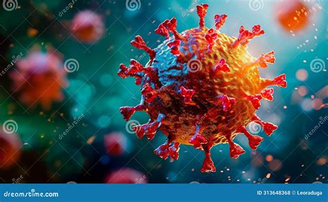 Human Immunodeficiency Virus Hiv Aids Under The Microscope 3d