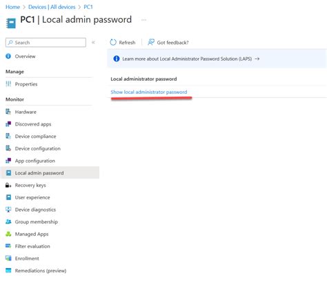 Configuring Windows Laps With Azure Ad Using Microsoft Intune Rebeladmin