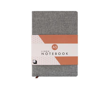 Linen Notebook Cloth Bound Hardback Notebooks