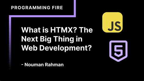 What Is Htmx The Next Big Thing In Web Development