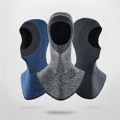 3mm Diving Cap With Shoulder 3mm Neoprene Scuba Snorkeling Equipment