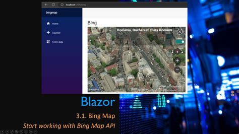 Blazor Bing Map JavaScript API YouTube