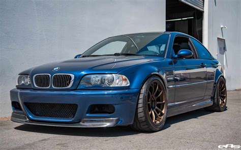 A Mystic Blue Bmw E46 M3 Gets Aftermarket Goodies At European Auto Source