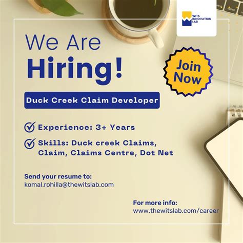 Duckcreekclaimsdeveloper Wearehiring Fastgrowth Careeropportunities Komal Rohilla