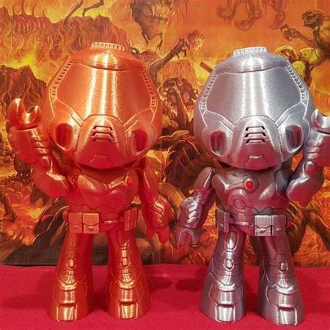 Download Free 3d Printing Templates Doom Guy Collectable Figure Doom