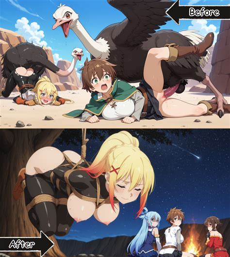 Rule 34 Ai Generated Angry Expression Aqua Konosuba Armored Female