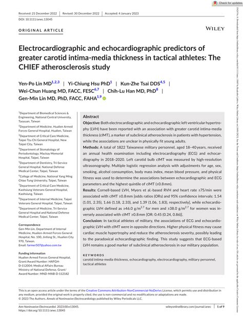 Pdf Electrocardiographic And Echocardiographic Predictors Of Greater
