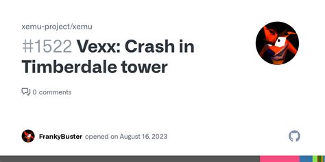Vexx Crash In Timberdale Tower Issue Xemu Project Xemu GitHub