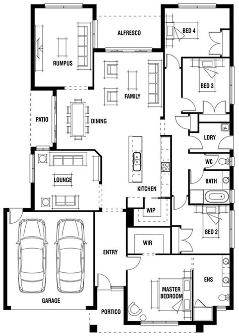 4 Bedroom Single Storey Flat Roof House Design Very Beautiful Home Ideas Website For Your Home