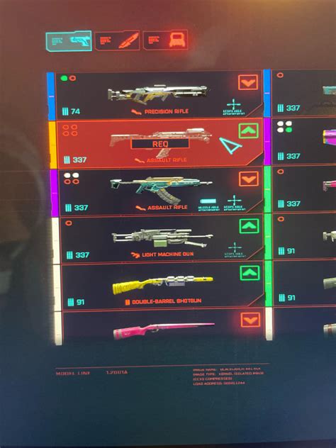 Why Is Action Blocked Cant See Req To Equip Weapon Rcyberpunkgame