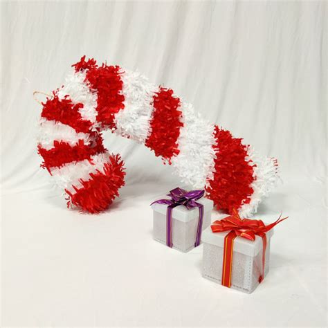 Candy Cane Piñata Homemade Piñatas Uk Piñata Store