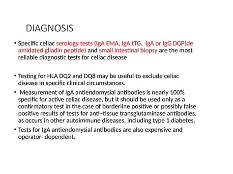 Approach To Celiac Disease And Its Management Pptx Digestive