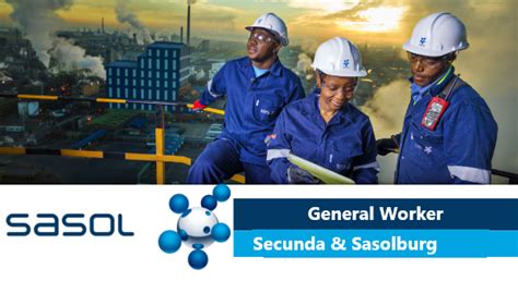 General Worker Jobs At Sasol Apply Now Secunda And Sasolburg Simply Jobs S A