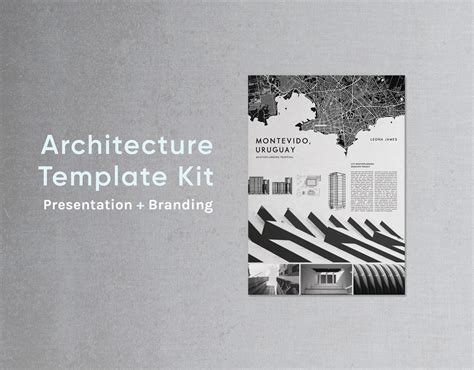 Architecture Template Kit For Indesign Presentation And Branding