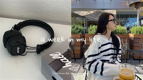 Vlog 일상브이로그 마샬헤드폰 자라니트 셀린느 선글라스 미국일상 Youtube