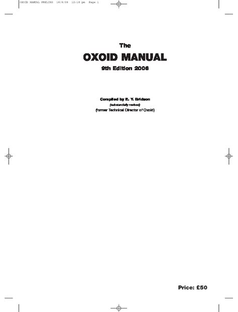 Oxoid Manual 9th Edition Pdfcoffeecom