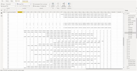most efficient way to sum columns r powerbi