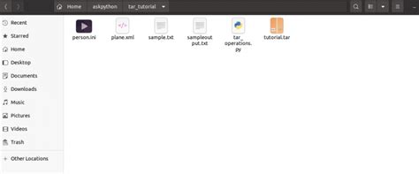 The Tarfile Module How To Work With Tar Files In Python Askpython