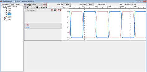 designing and simulating a cmos inverter using electric vlsi second pass
