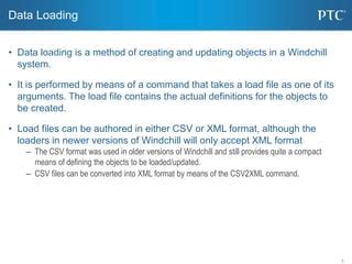 Ts Windchill Data Loading PPT