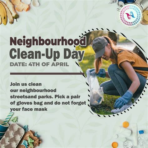 Neighbourhood Clean Up Day Hrs
