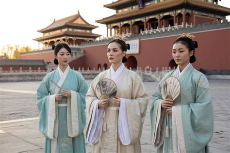 Foreign Tourists Embrace Hanfu In Beijings Forbidden City Capturing