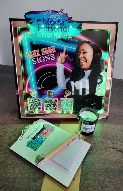 Led Qr Code Sign Crafts Made Personal Led Qr Code Sign Crafts Made Personal