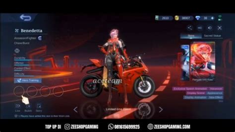 Bocor Mlbb X Ducati Hadirkan Skin Keren Untuk Benedetta Dan Irithel