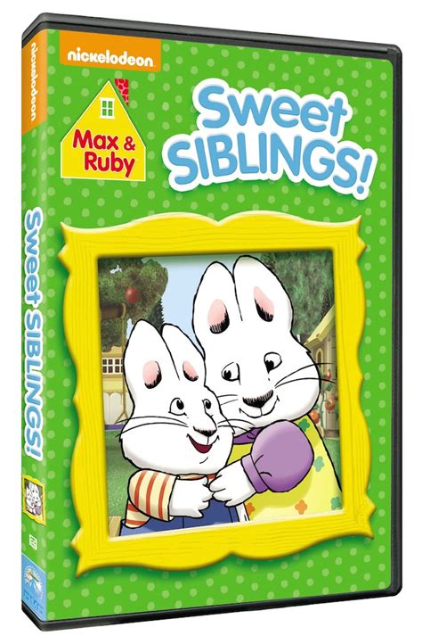A New Dvd From Max And Ruby Max And Ruby Sweet Siblings