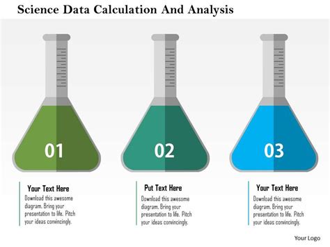 Science Data Calculation And Analysis Flat Powerpoint Design