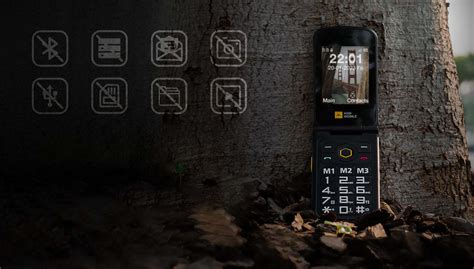 AGM M8 FLIP Security+ | Rugged Flip Phone | Secure Data | Reduced ...