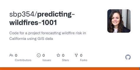 Github Sbp354 Predicting Wildfires 1001 Code For A Project Forecasting Wildfire Risk In